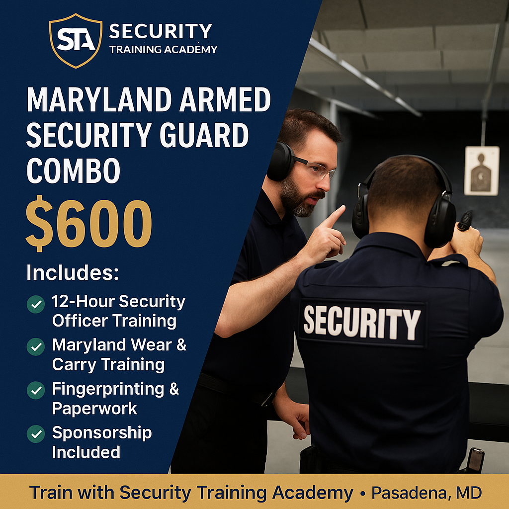 All Classes - Security Training Academy